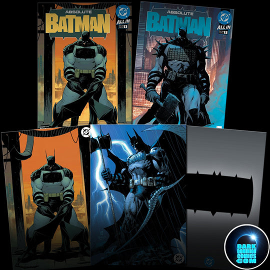 ABSOLUTE BATMAN #1 Foil Bundle (1st & 2nd Print + 1st Print Foils) (10 ...